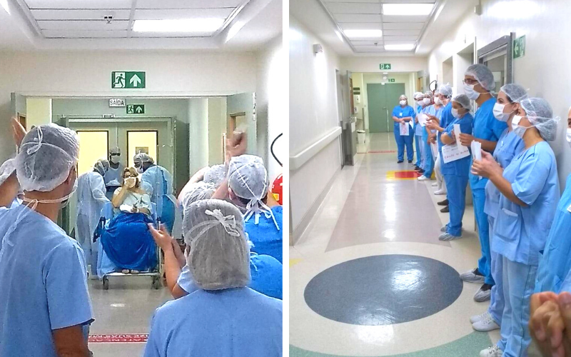 Hospital Santa Teresa já registrou mais de 100 altas de pacientes com a ...