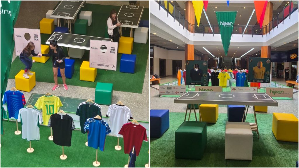 Agenda - Troca de figurinhas da Copa e exposição no HiperShopping